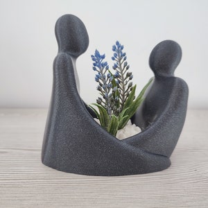 Eternal Hug: Planter That Celebrates Love and Connection. Hugging ...