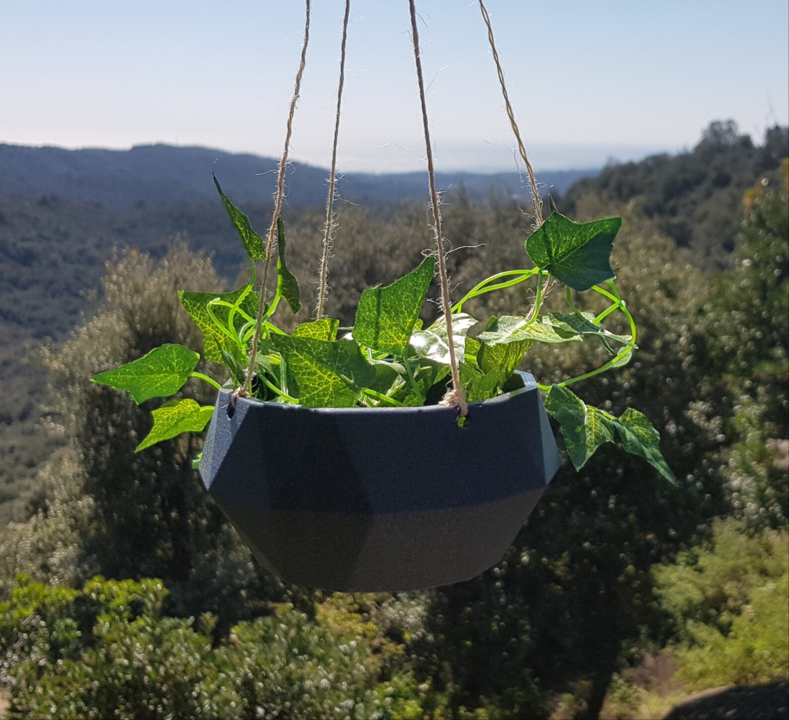 Geometric Hanging Pot Hanging Planter Indoor and Outdoor - Etsy
