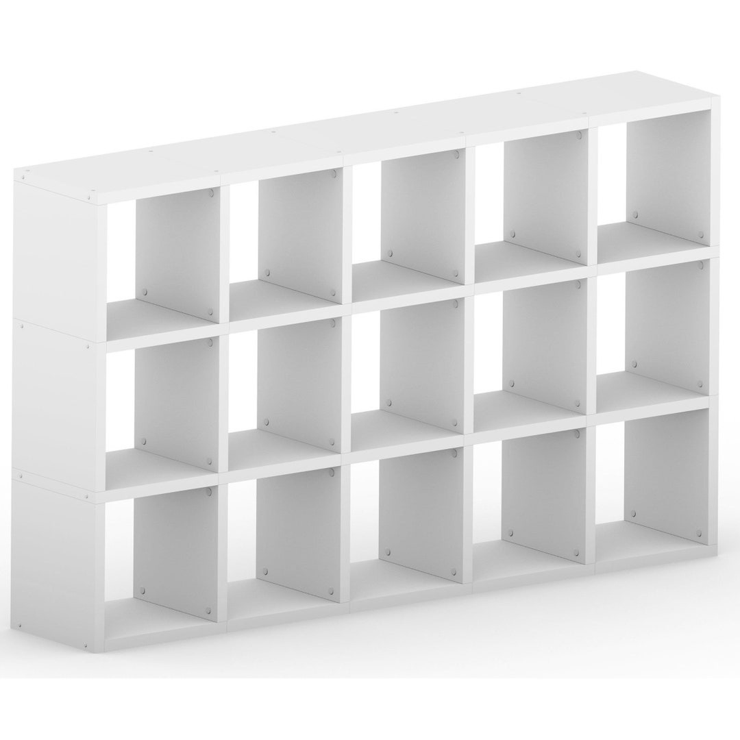White Modular 3x5 Cube 1808l X 1116h X 328d - Etsy