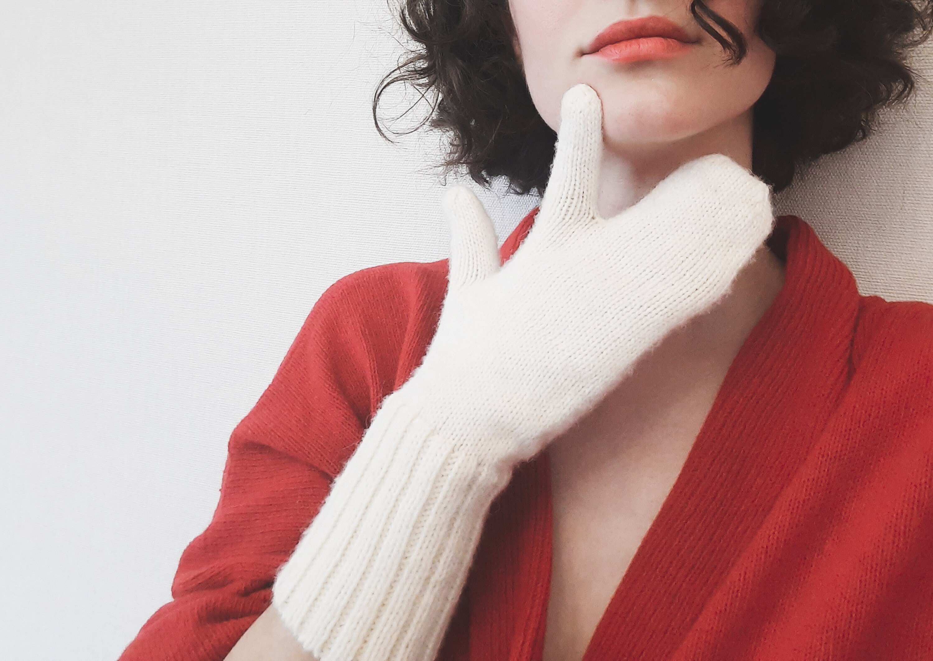 Knitting Machine Tabi Mitten Pattern, Fingerless Gloves (PDF Pattern ...
