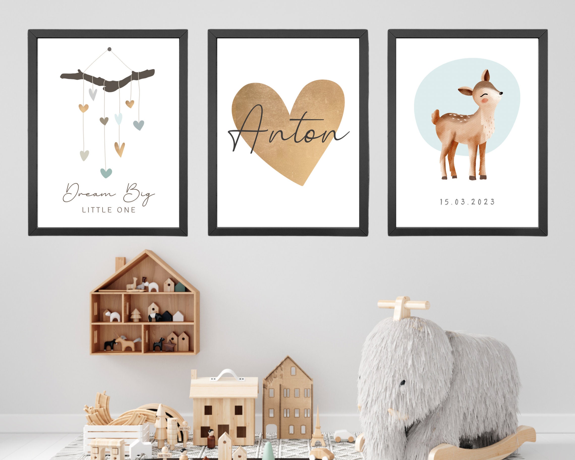 Digital Baby Posters to Print, Birth Poster, Girl, Boy, Pink, Print ...