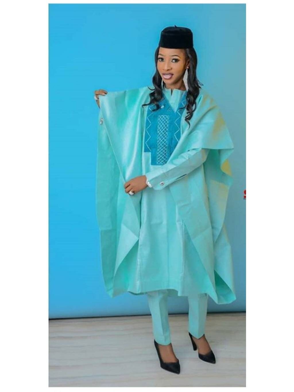 Women's African Clothing| Agbada| Three Pieces| African Print Attire ...