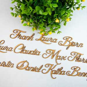 Personalized Wedding Place Name Place Setting Name Wedding - Etsy UK