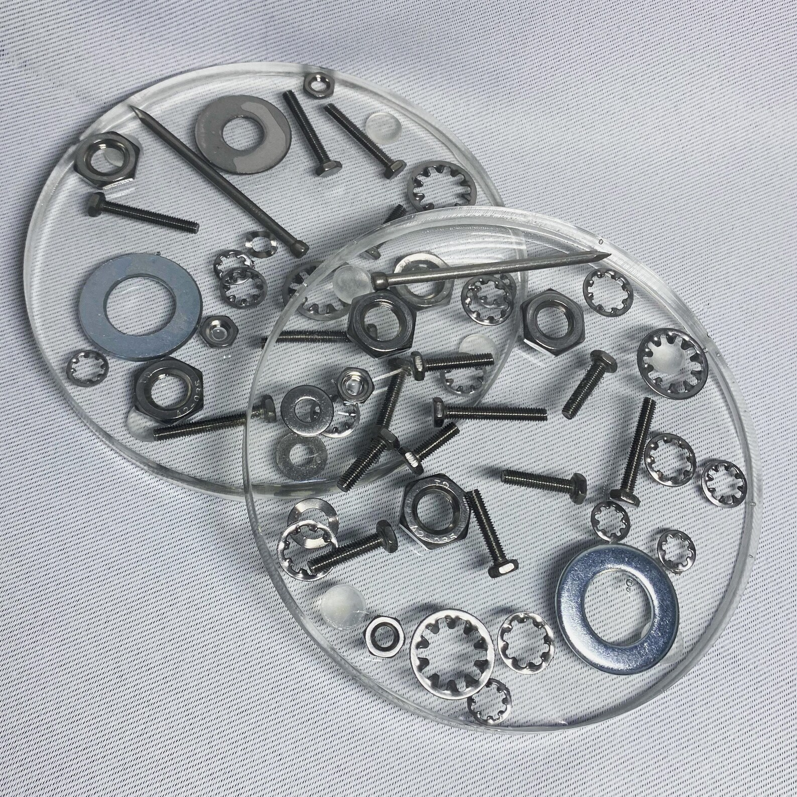 Nut and Bolt Coasters, Housewarming Gift, Novelty Coasters, Gift for ...