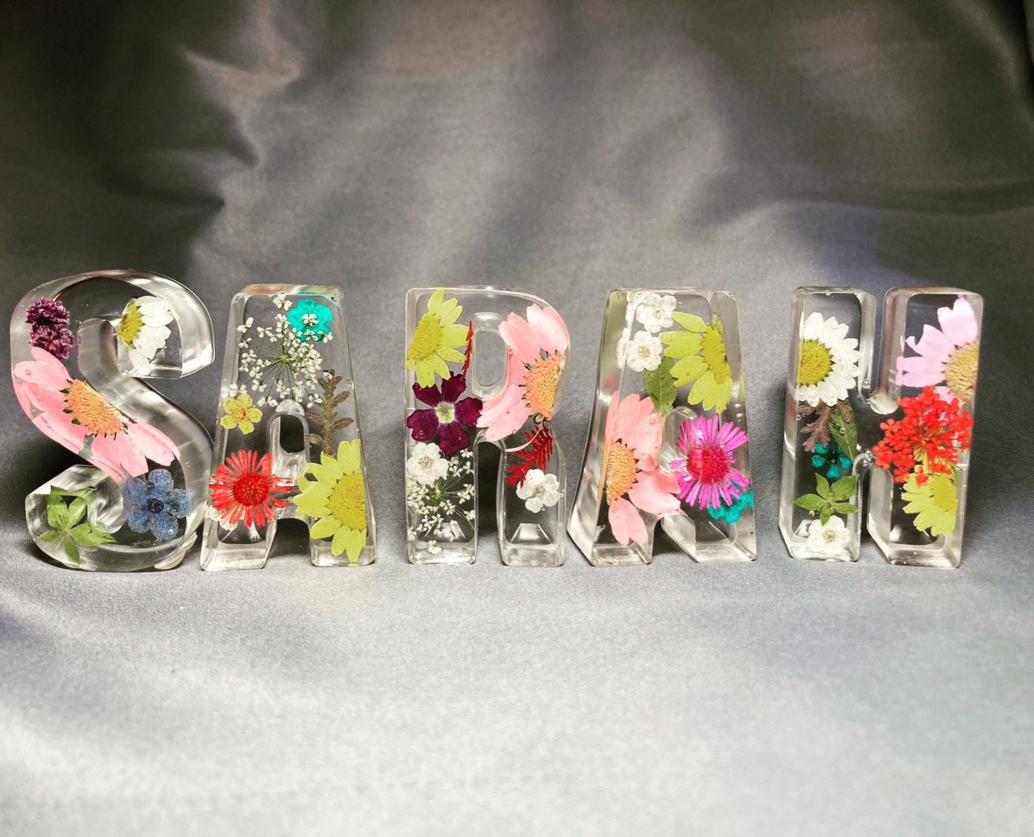 Personalised Gift for Her Floral Letters March Birthday Gift | Etsy