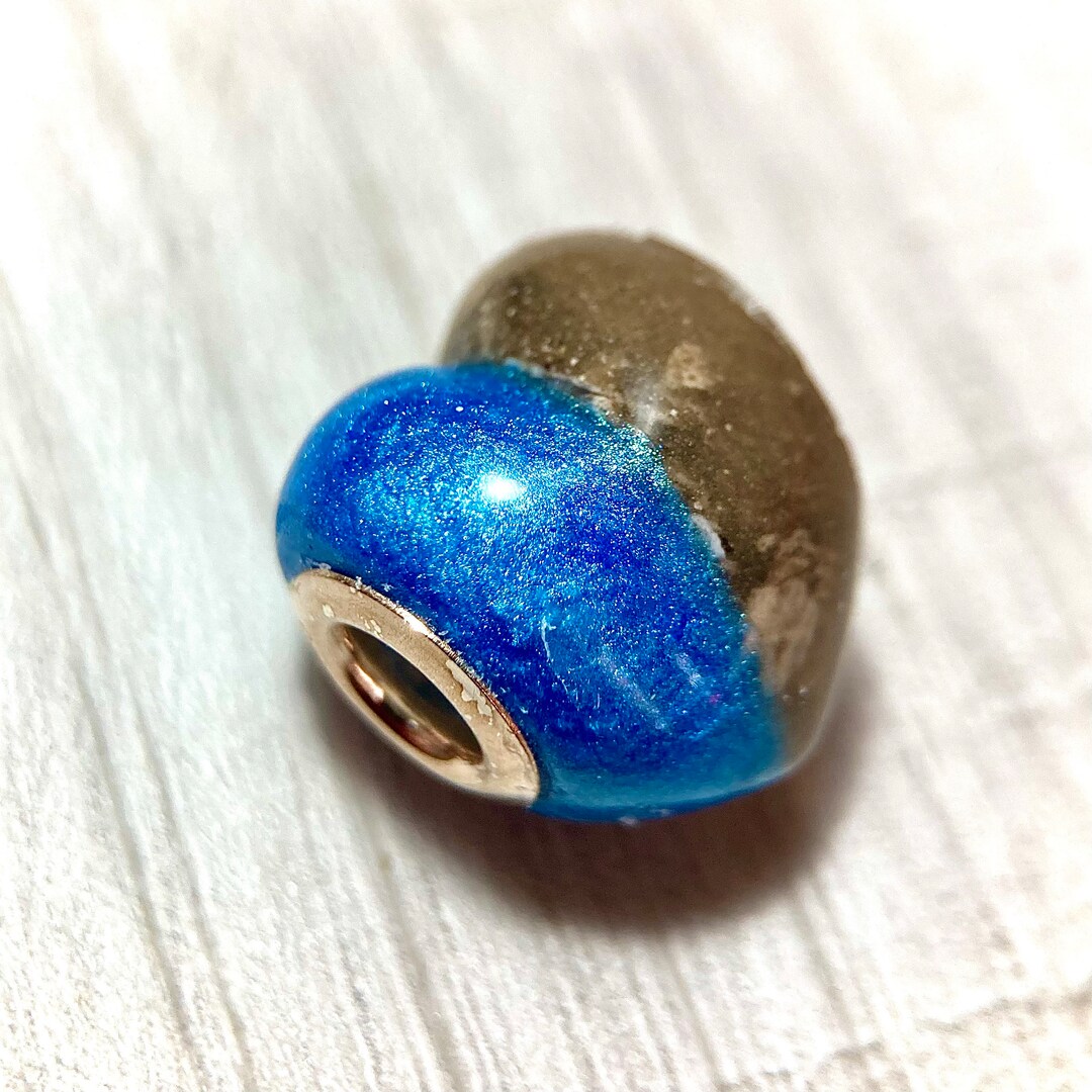 Heart Shaped Cremation Bead, Cremation Jewellery, Memorial Jeweller, Urn, Ashes Jewellery ...