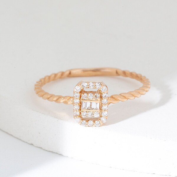 Rectangular Ring - Etsy