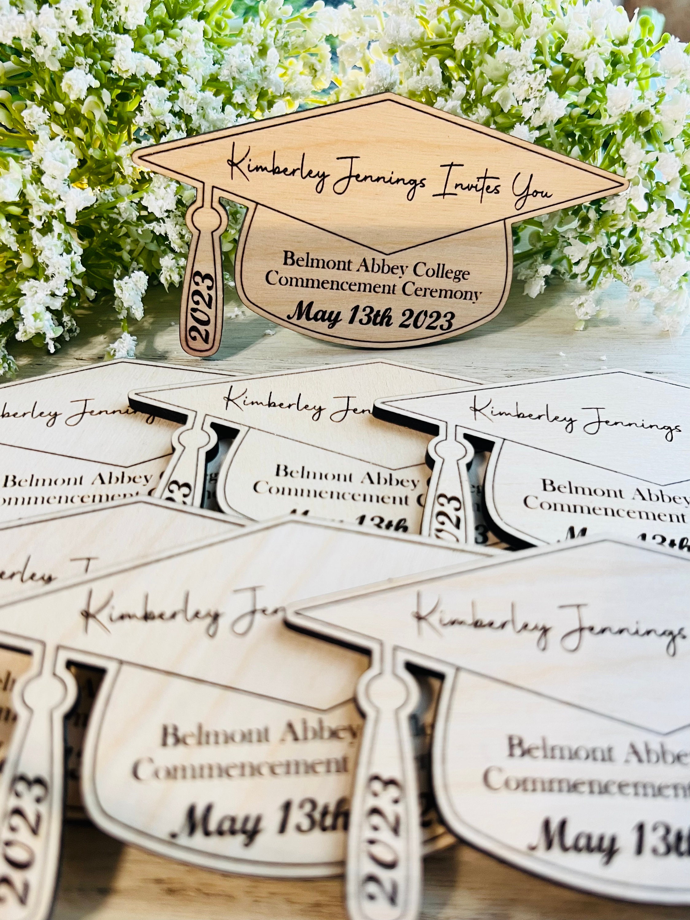 Graduation Invitations/graduation Save the Date/commencement Ceremony ...