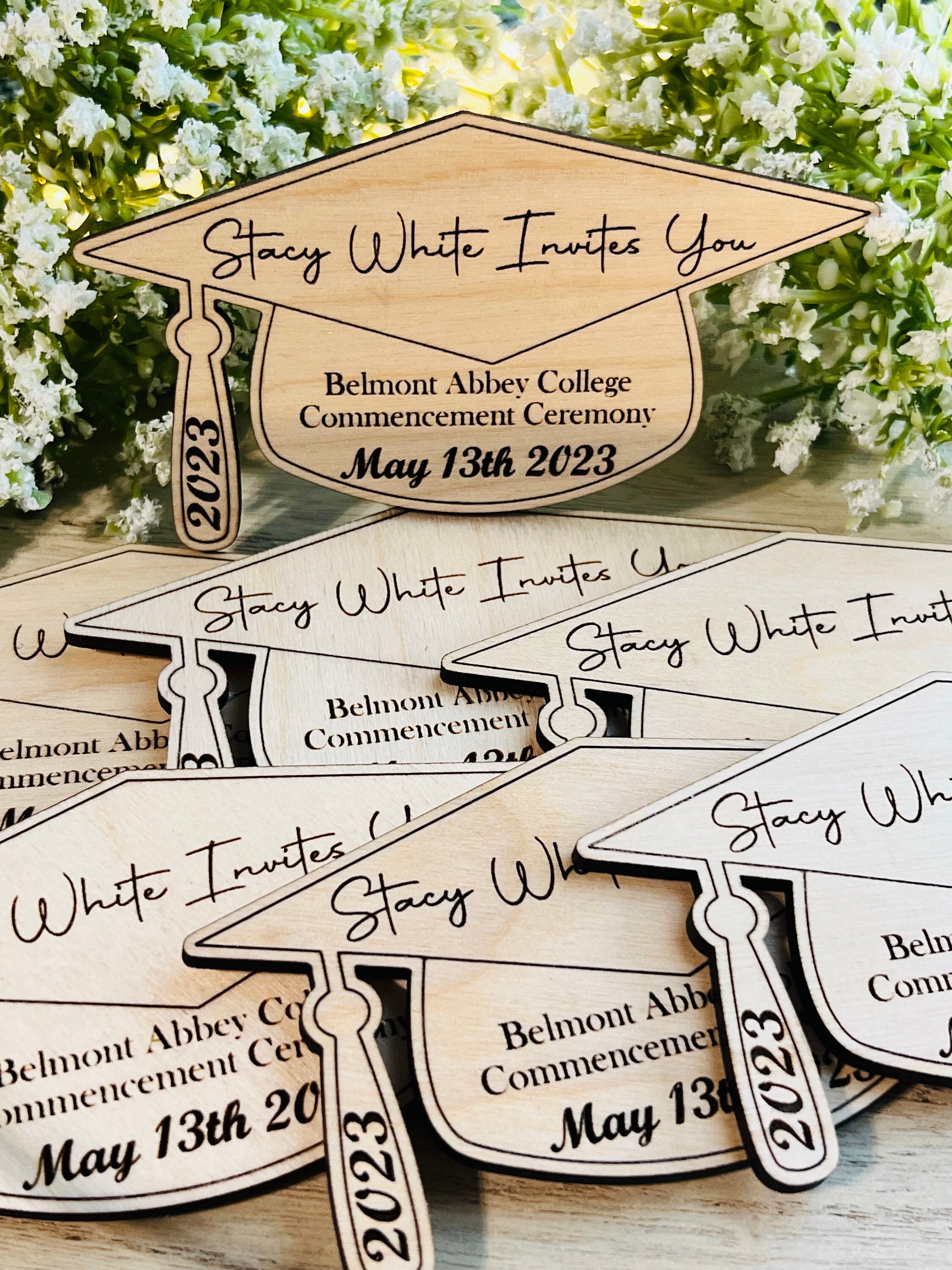 Graduation Invitations/graduation Save the Date/commencement Ceremony ...