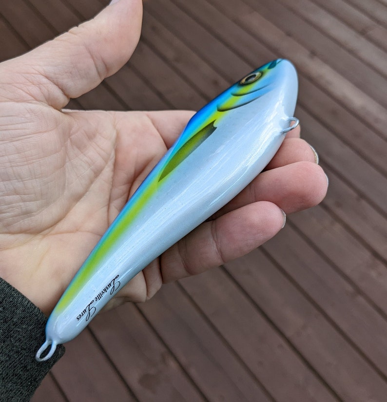 6-1/4 Wooden Lipless Fishing Lure for Musky and Pike - Etsy