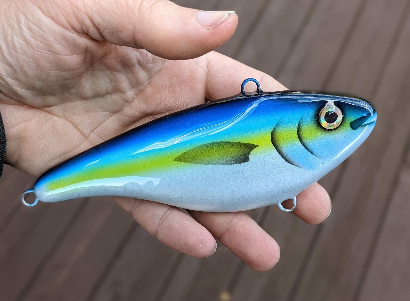 6-1/4 Wooden Lipless Fishing Lure for Musky and Pike - Etsy