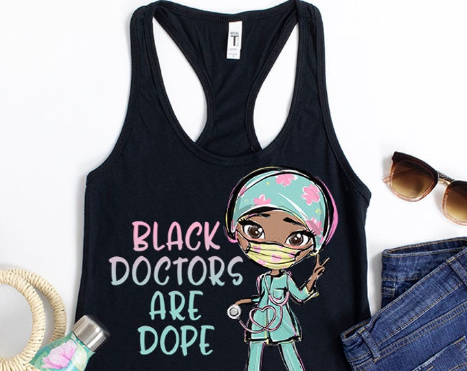 Black Doctors are Dope Sticker Black Doctor Decal Physician | Etsy