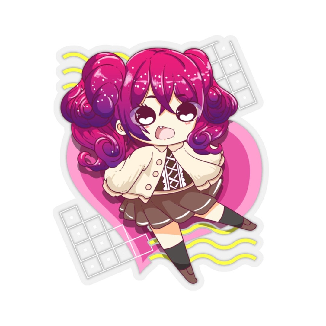 Anime Chibi Sticker,anime Sticker, Chibi Sticker, Anime Decal, Chibi ...