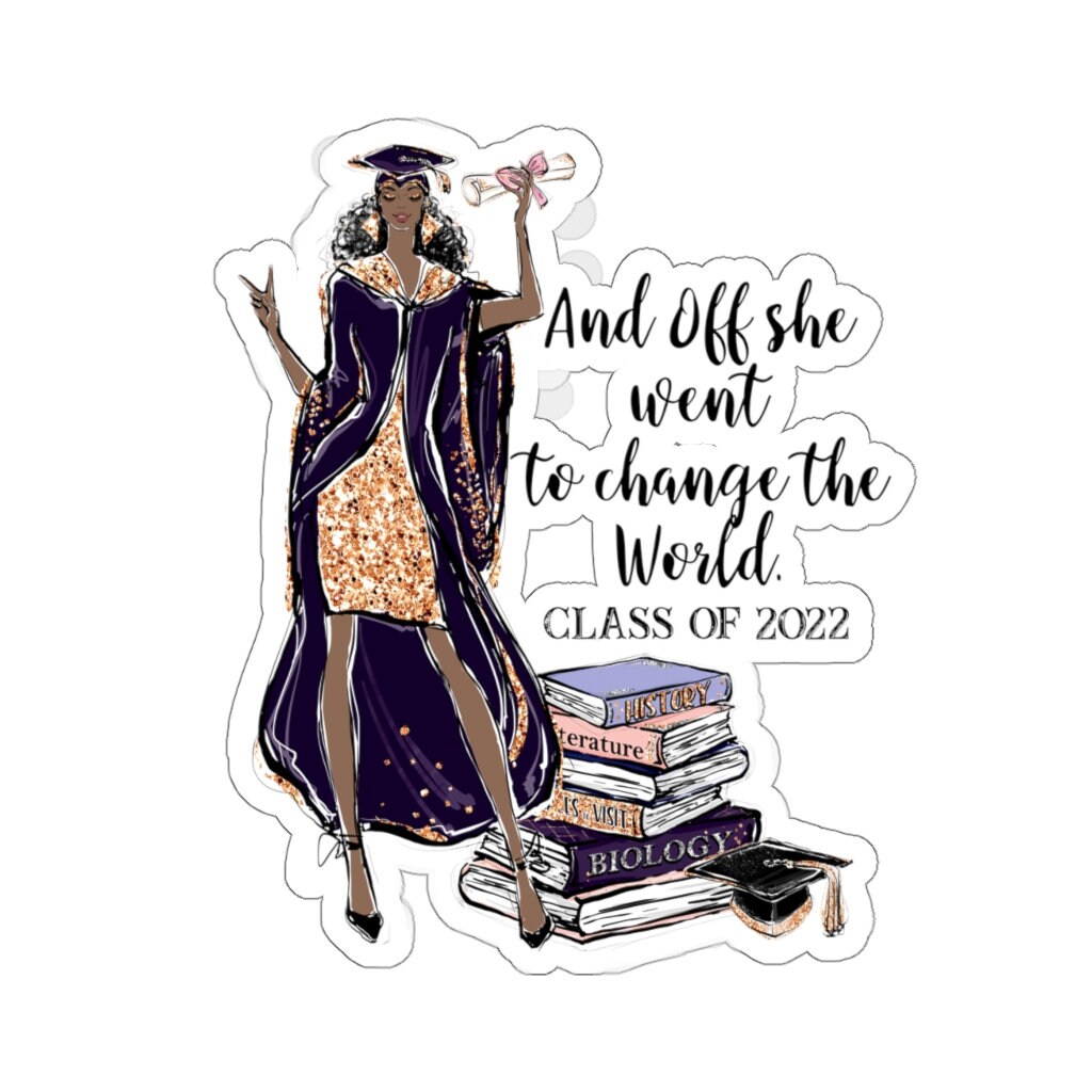 Black Sorority Gifts Graduate Gift Black Girl Stickers Class of 2021 ...