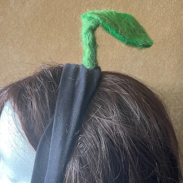 Felt Leaf Headband - Etsy