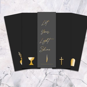 Printable Christian Bookmarks | Set of 4 | Bible Verse | Craft Projects ...