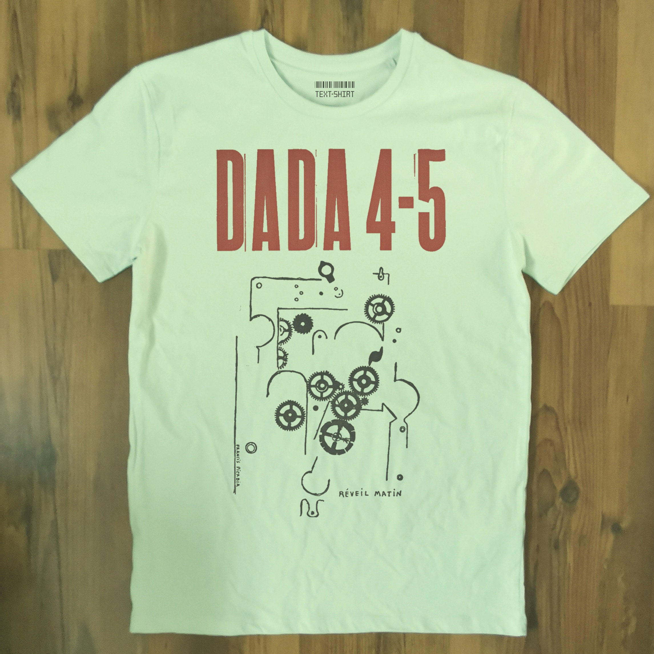 Buy DADA 4-5 T-shirt for Women and Men/ DADA, Art, Handmade, Cotton ...
