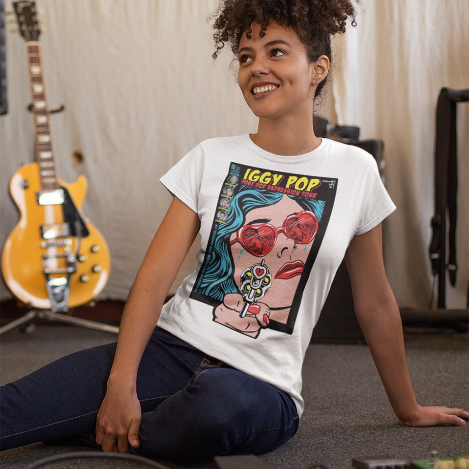 Iggy Pop-Post Pop Depression Tour T-shirt sold by Diego Miranda | SKU ...