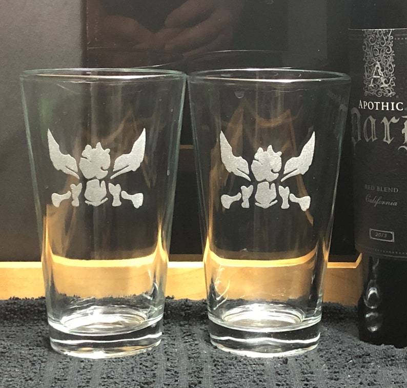 League of Legends Pint Glasses LOL Fighter Champion Type - Etsy