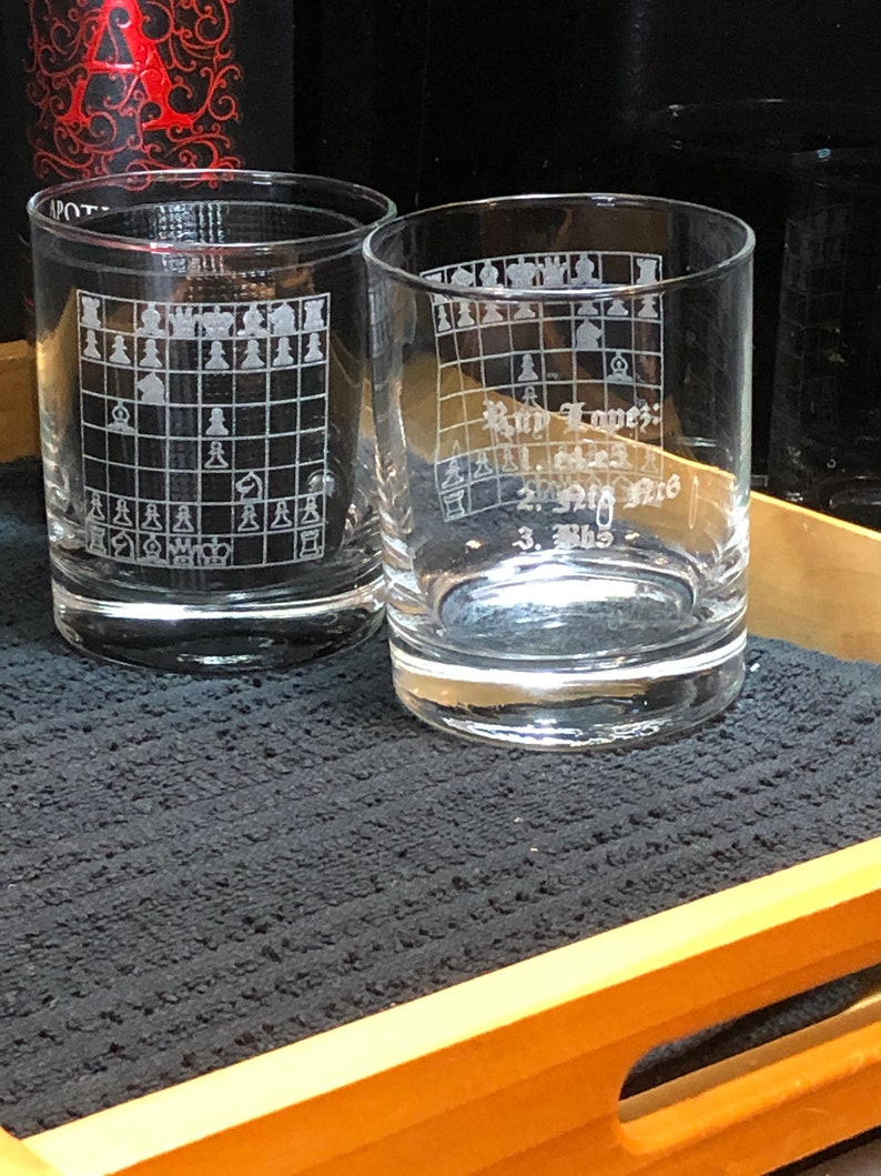 Chess Glasses Chess Openings Ruy Lopez Chess Gift | Etsy