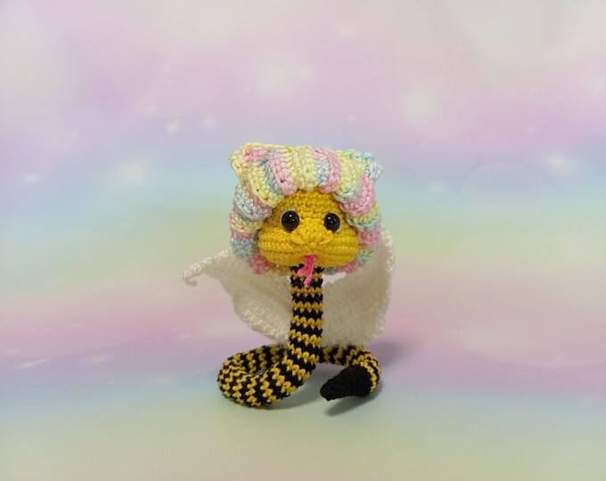 Angel Snake With Wings. Symbol of 2025. - Etsy