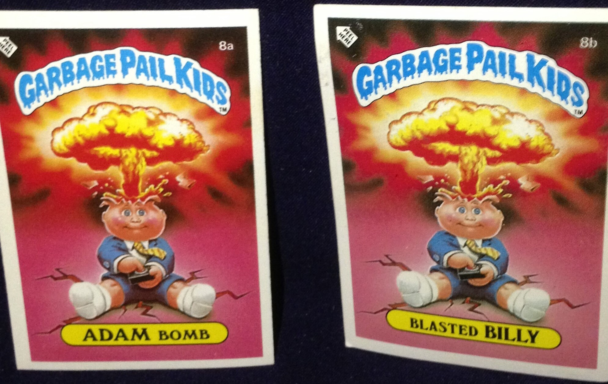 OOAK Garbage Pail Kid Adam Bomb please Take Note All Models - Etsy