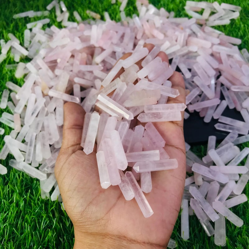 Mini Rose Quartz Shapes - Etsy