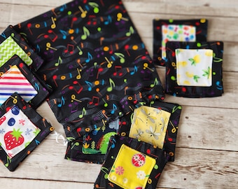 Matching Game/ Memory Game/ Fabric Matching Game/preschool - Etsy