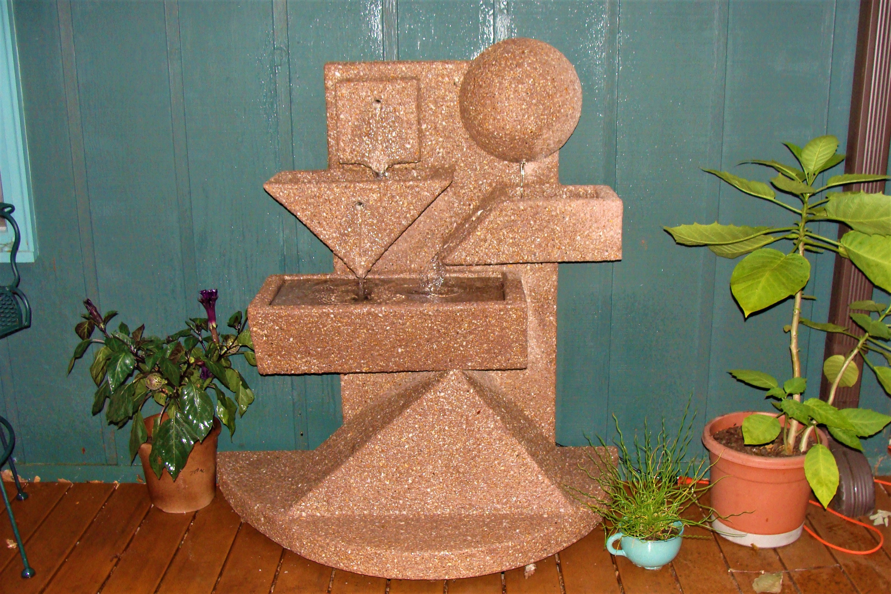 Shapes Geometric Coquina Fountain aka "Lemonade With Brandy" - Etsy.de