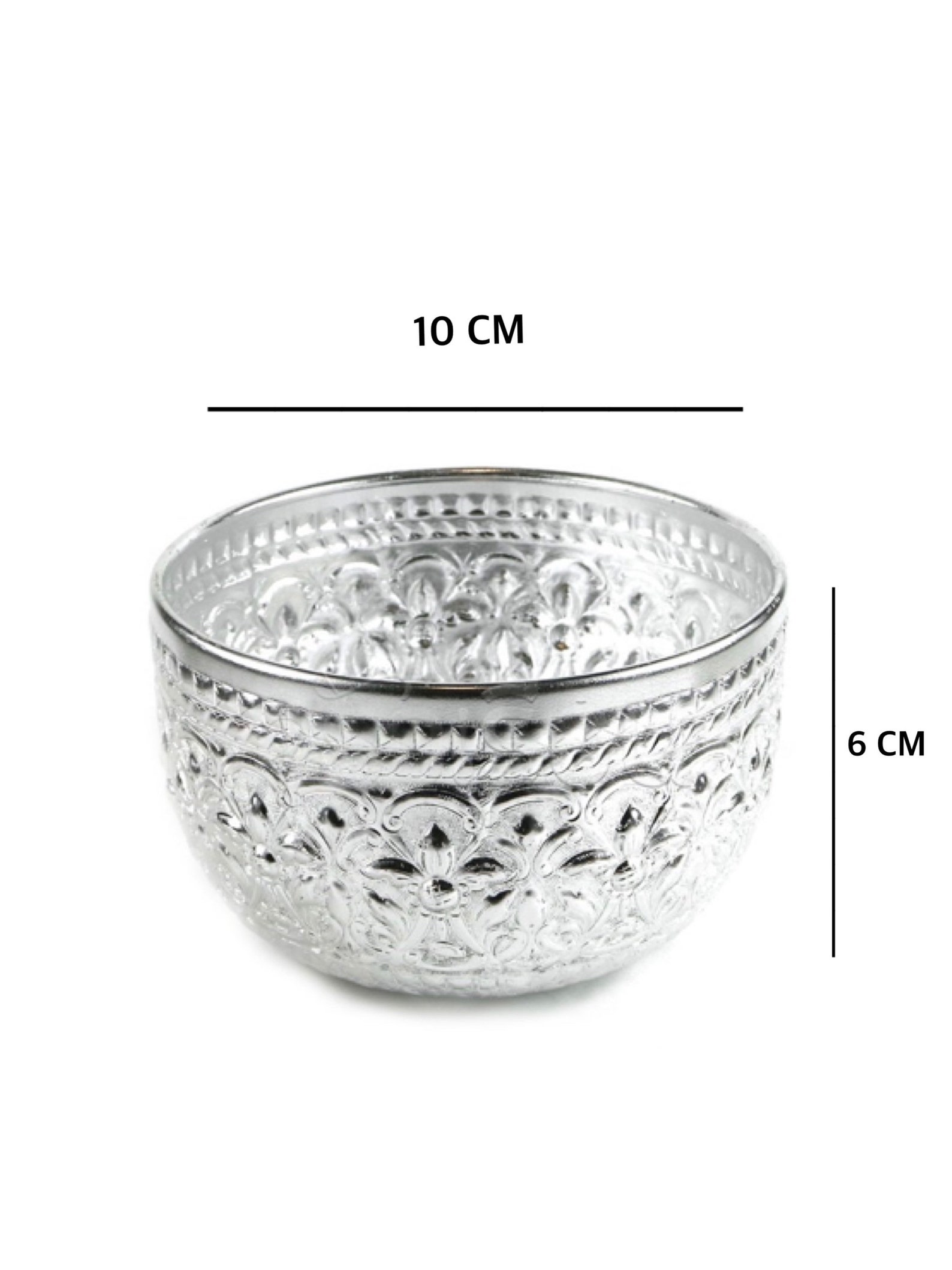 Thai Salung Aluminum Sliver Glass Drink Random Thai Pattern - Etsy