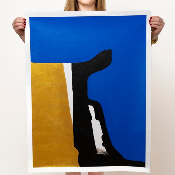 Abstract Acrylic Painting on Canvas - Etsy