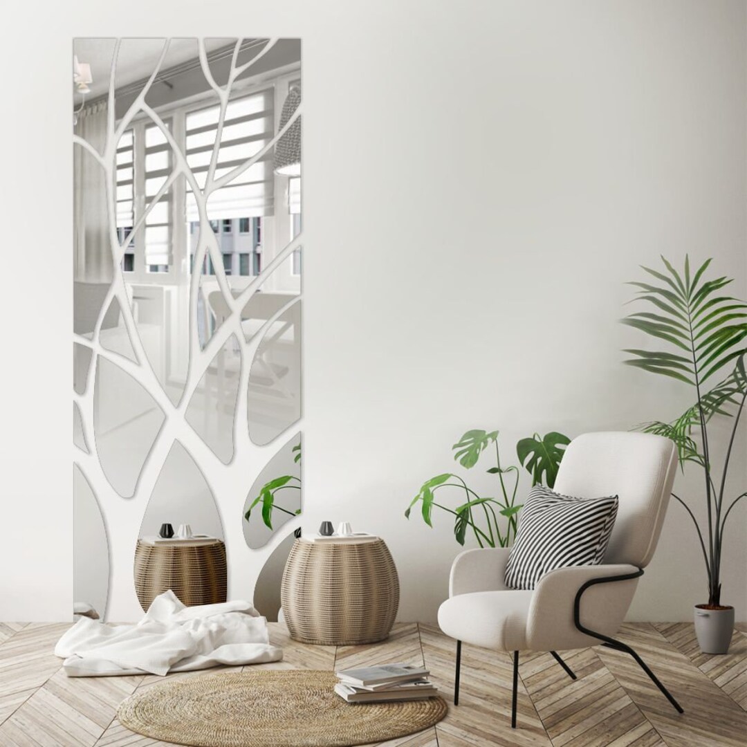 Decorative Acrylic Mirror tree - Etsy UK