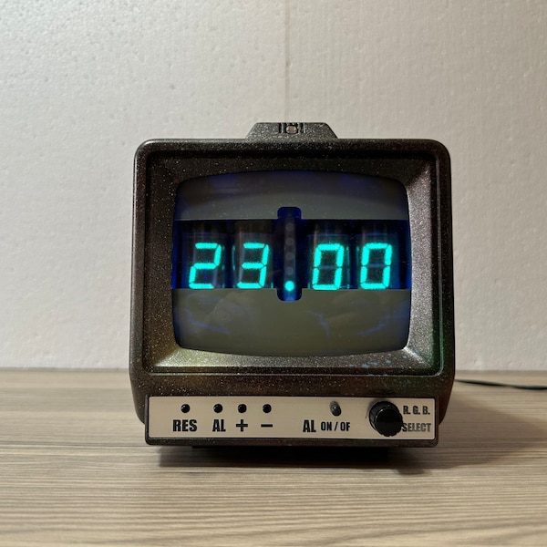 Vacuum Tube Clock - Etsy