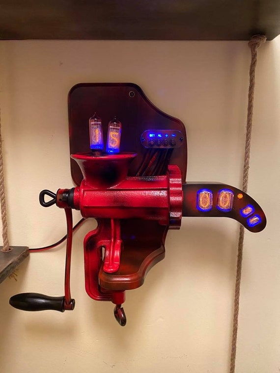 Time Shredding NIXIE Clock | Etsy