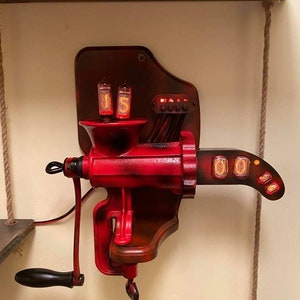 Time Shredding NIXIE Clock - Etsy