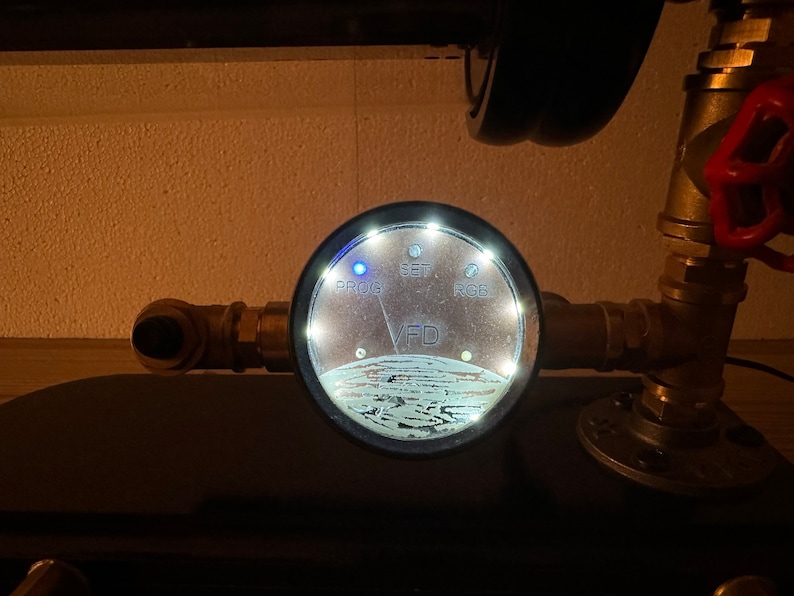 Unique Dome Glass VFD Tube Clock - Etsy