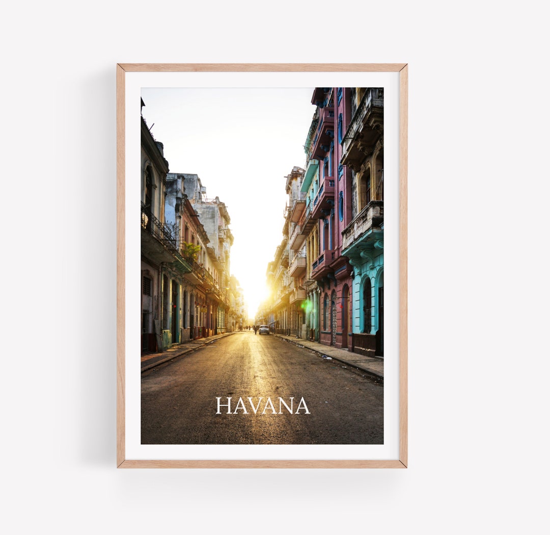 Cartel de La Habana / Descarga Digital / Cuba / Cartel / Impresión ...