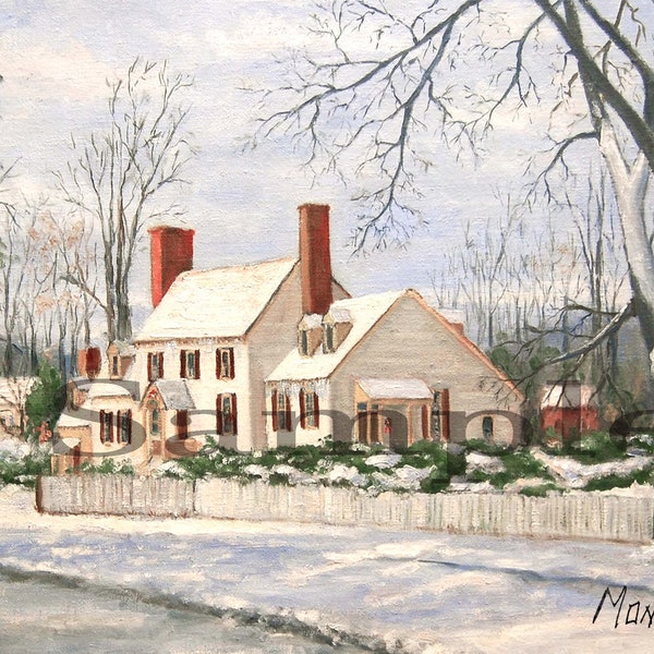 Colonial Print - Etsy