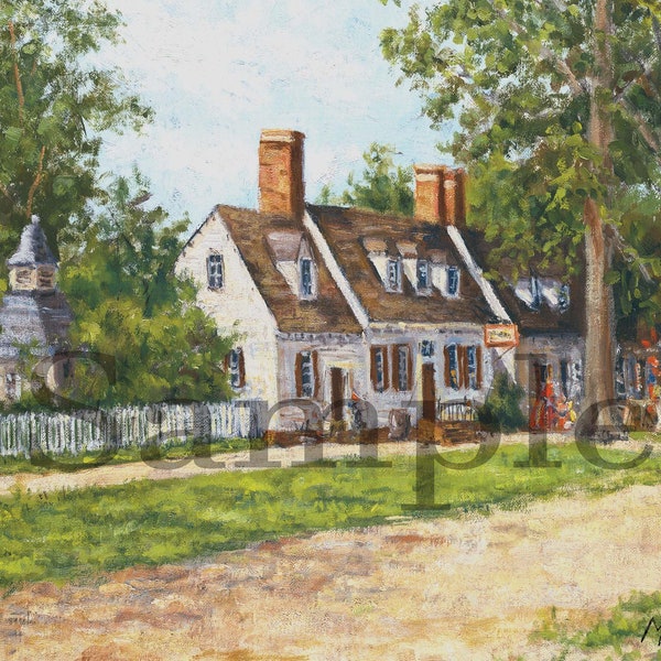 John Haymson Colonial Williamsburg Prints, - Etsy