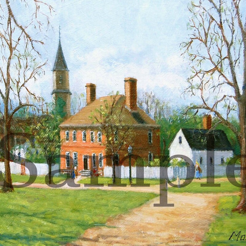 Colonial Picture - Etsy