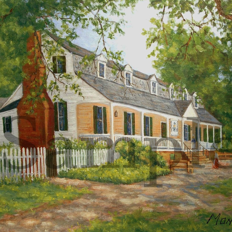 Colonial Wallpaper - Etsy