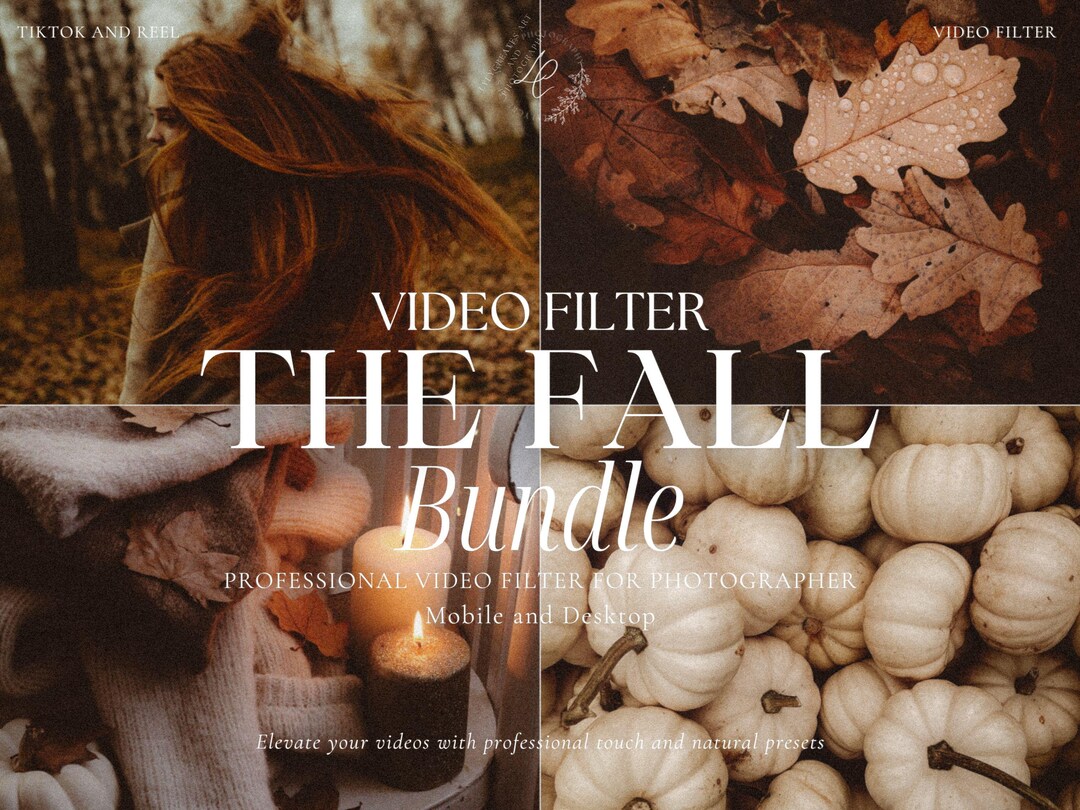 800+ AUTUMN LUTS Video Presets, Moody Fall Filter, Warm Autumn Filter ...