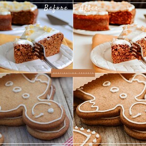 GINGERBREAD Lightroom Presets Christmas Presets for Family Warm Tone ...