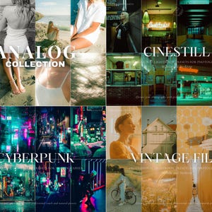600+ CINEMATIC LUTS Video Presets, Video and Photo Color Grading, Film ...
