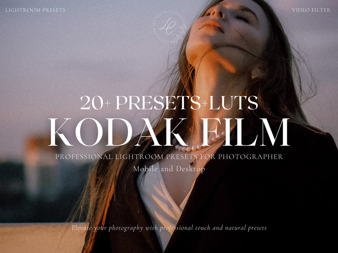 20+ KODAK FILM Video Filter, 35MM Film Luts, Aesthetic Film Filters ...