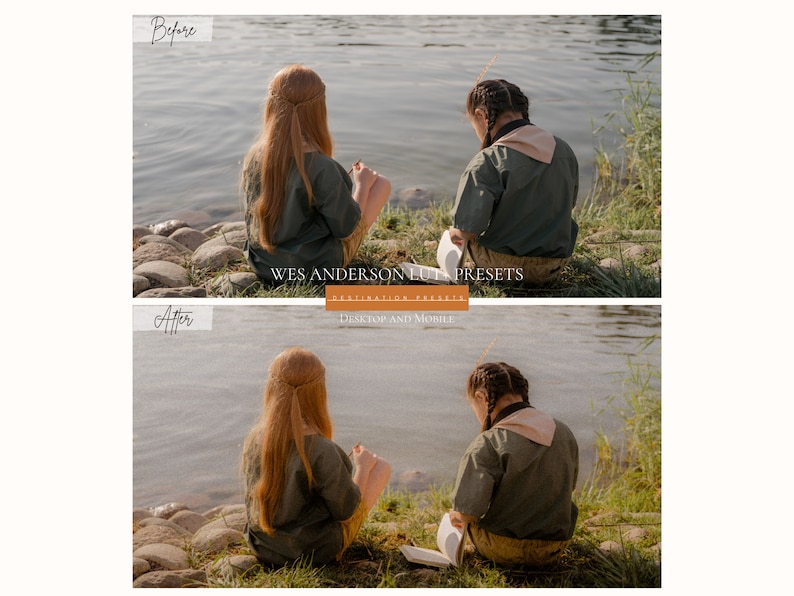 WES ANDERSON Luts and Video Filter Bundle, Film Presets for Lightroom ...