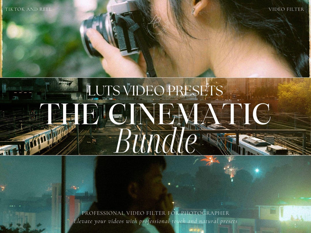 600+ FILM LUTS Video Presets, CINEMATIC Film Video Filter, Photo and ...