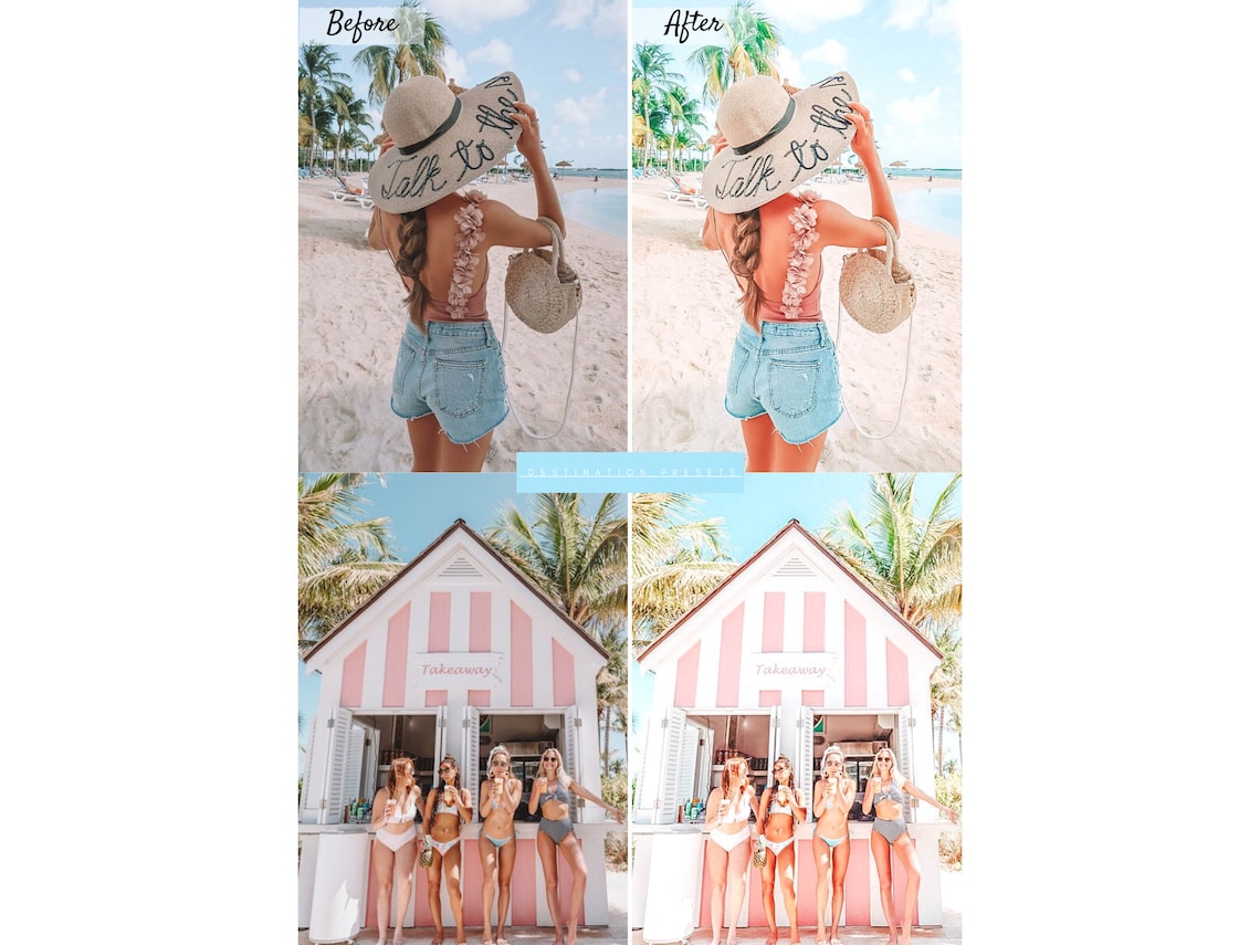 15 SUMMER Presets Lightroom Mobile & Desktop Summer Presets Instagram ...