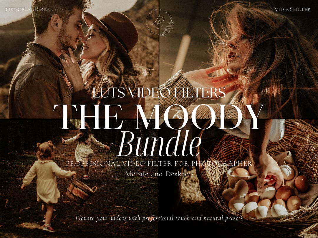 700+ MOODY LUTS Video Presets, Earthy Filter, Rustic Filter, Boho ...