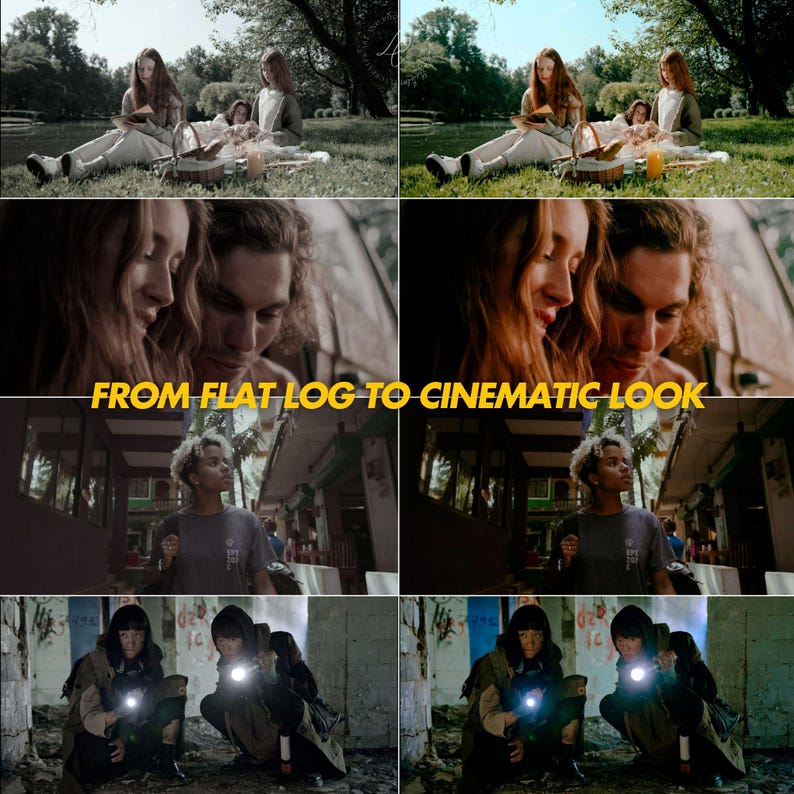 Cinematic Luts Bundle | 60+ SLOG3, Apple Log & Rec.709 Luts | Premiere ...